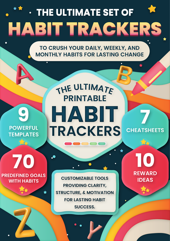 The Ultimate Set of Printable Habit Trackers - Concentrated Wisdom